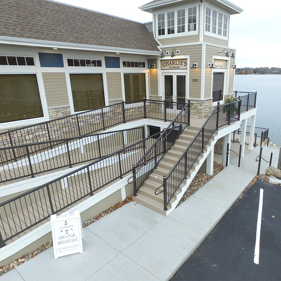 42" Height Railing for Commercial Applications – Pro Deck Supply