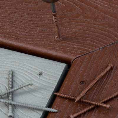 Color Matched Face Screws for Decking – Pro Deck Supply