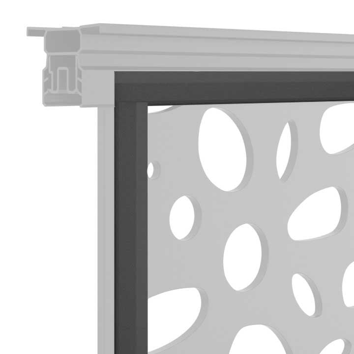 Barrette Privacy Rail Screen Adapter Kit – Pro Deck Supply