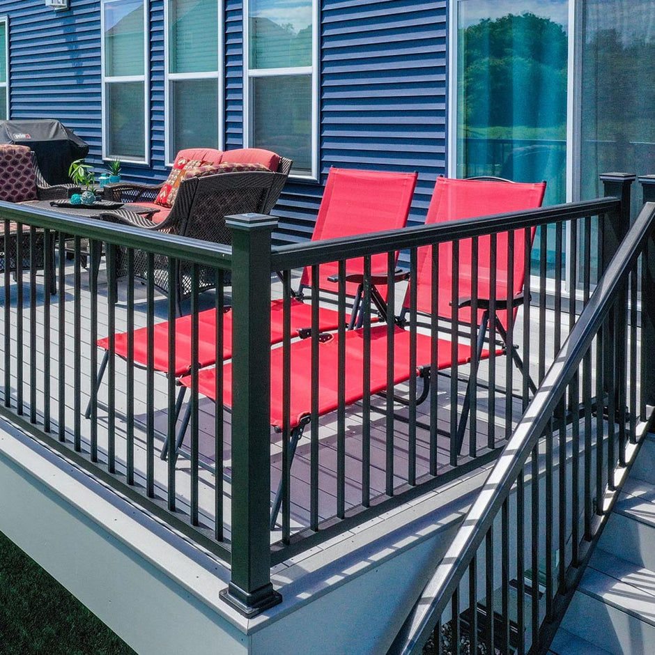 Timbertech Impressions Express Aluminum Railing – Pro Deck Supply
