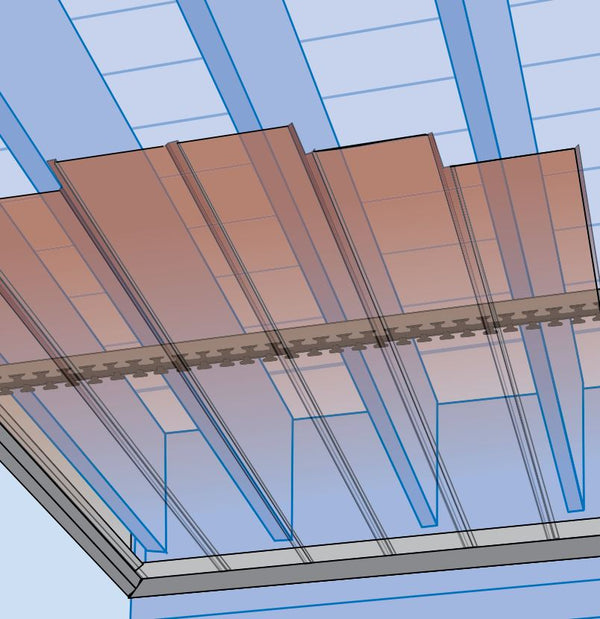 Inside Out Underdecking Panels - Solid Color 4-pk – Pro Deck Supply