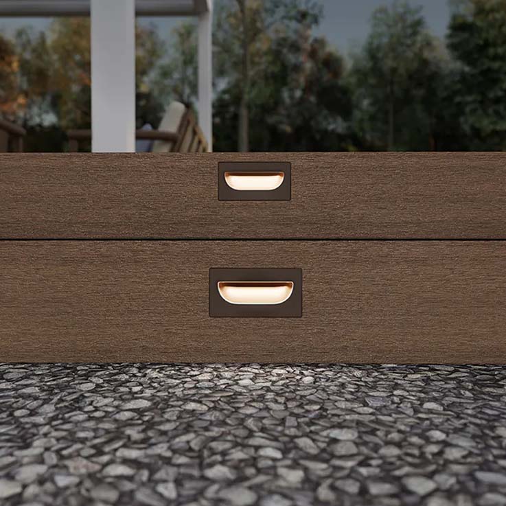 Timbertech Recessed Riser Lights – Pro Deck Supply