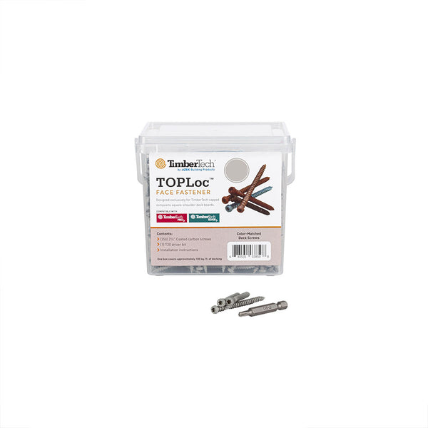 Toploc 2-1/2" Screws for Timbertech Composite Decking – Pro Deck Supply
