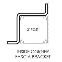 Ultralox Fascia Mount Brackets (3") – Pro Deck Supply