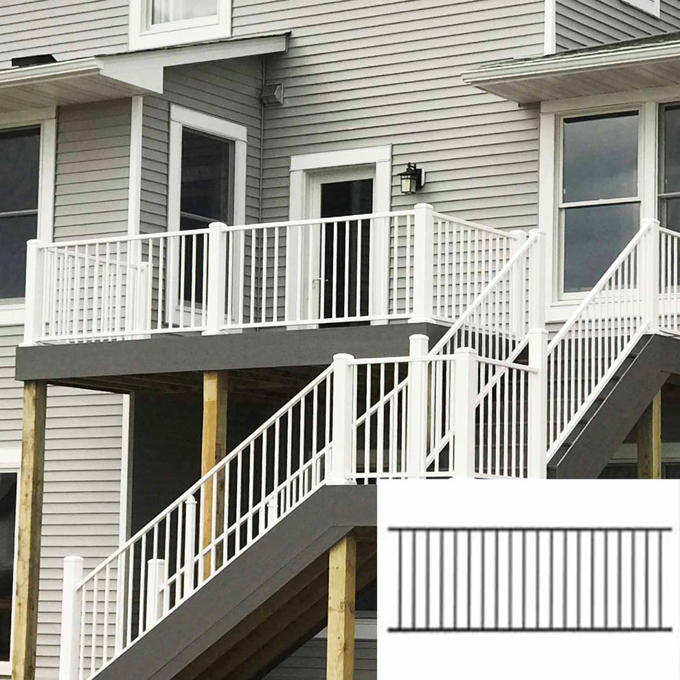 Westbury C10 Tuscany Level Railing Panel – Pro Deck Supply