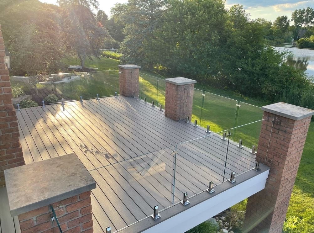 12mm Glass Panels for IG Rail (34") – Pro Deck Supply